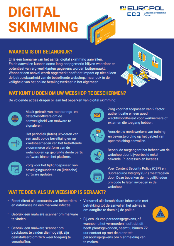 Digital skimming | Digital Trust Center (Min. van EZ)