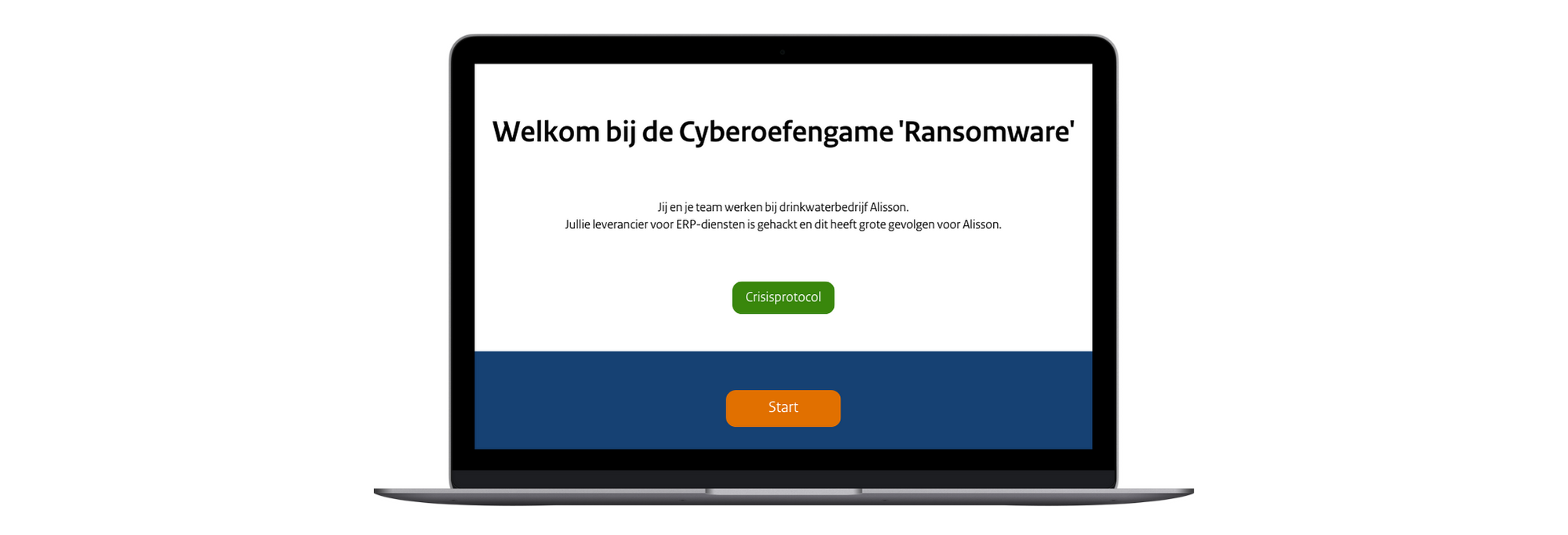 Cyberoefengame ransomware | Digital Trust Center (Min. van EZ)